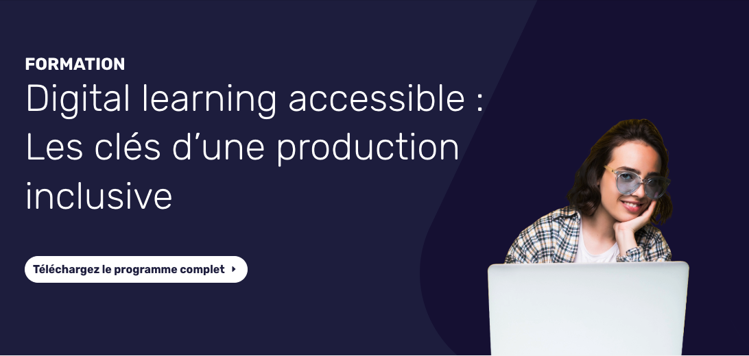 Formation - Digital learning accessible - Lalamedia