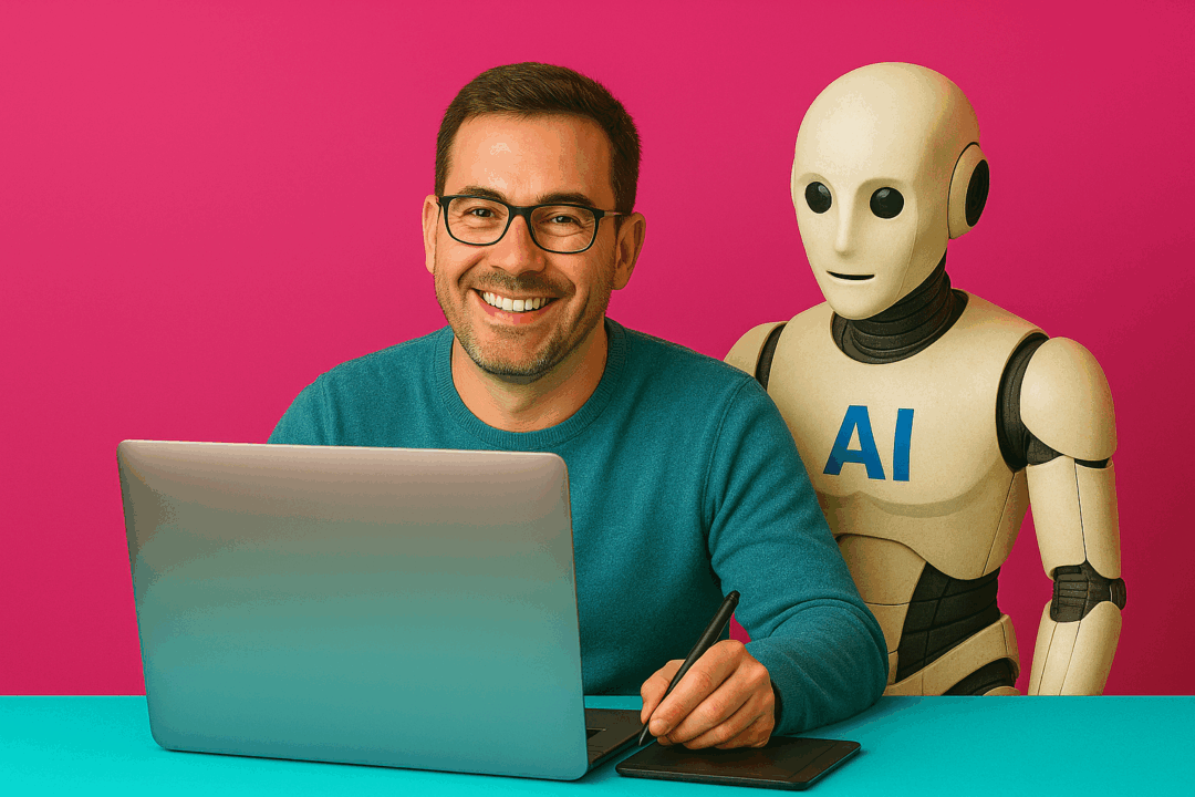 IA dans la production graphique en digital learning